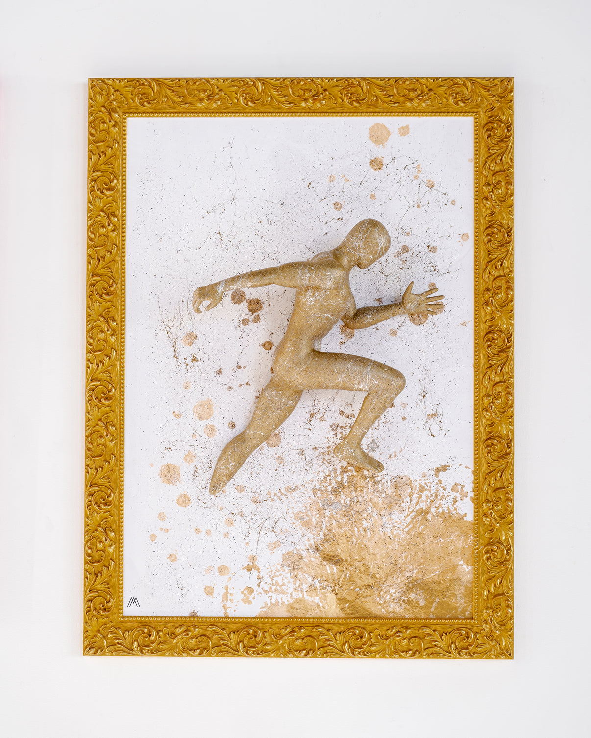 Running Man x Salva – Born of Gold – Mountassir Art